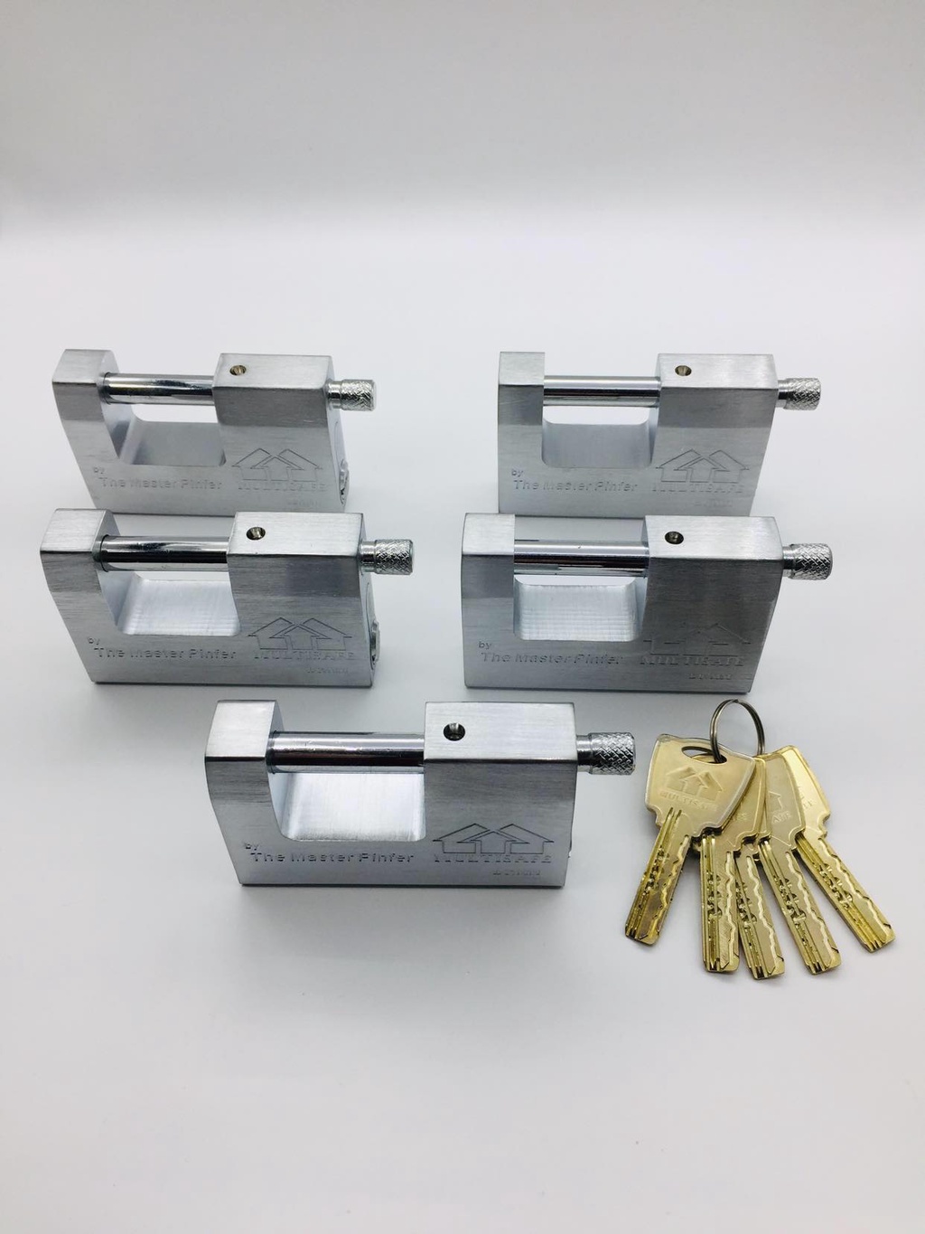 MULTISAFE PADLOCK 87MM ARMOURED mangga kunci Anti Cut Anti Rust Anti Drill Heavy duty | Shopee ...