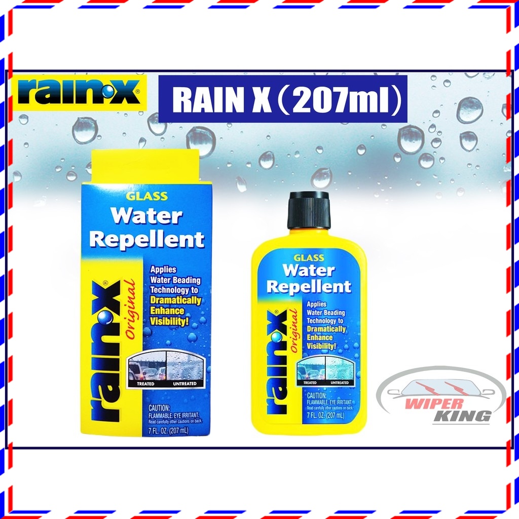 Rain-X / Rain X Glass Water Repellent / Windshield (207ml) | Shopee ...