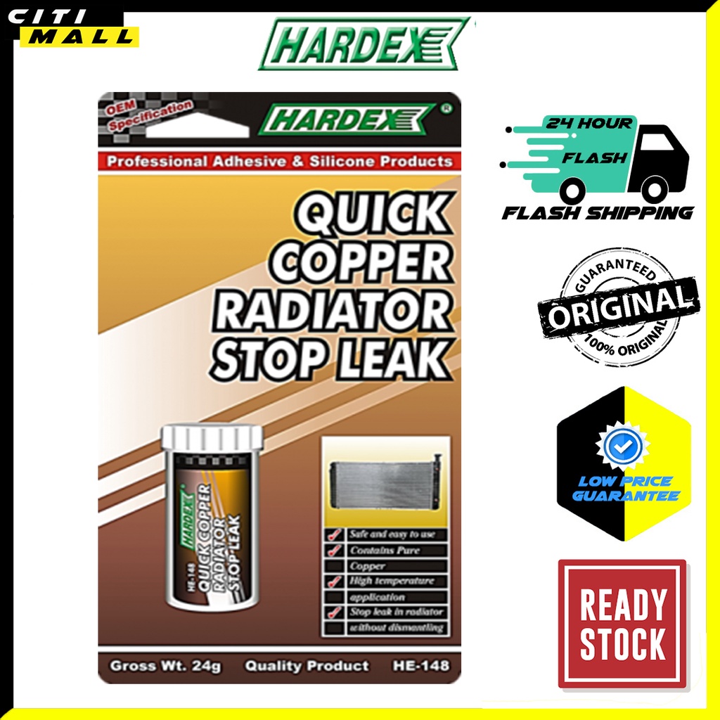HARDEX QUICK COPPER RADIATOR STOP LEAK HE148 KOBOTA NEW HOLLAND MF185 ...