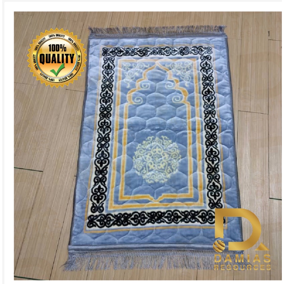 SEJADAH SUPERKING BALDU TEBAL ANTI SLIP LIMITED EDITION SHINNING GREY ...