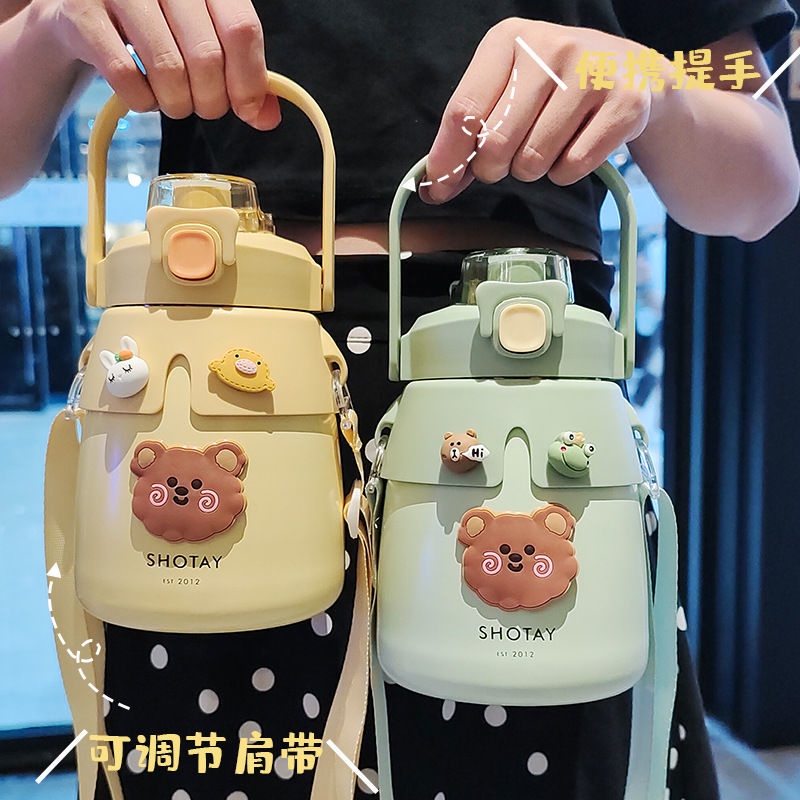 Shotay Thermos Vacuum Cup Korean Style Net Influencer 900 ml Material ...