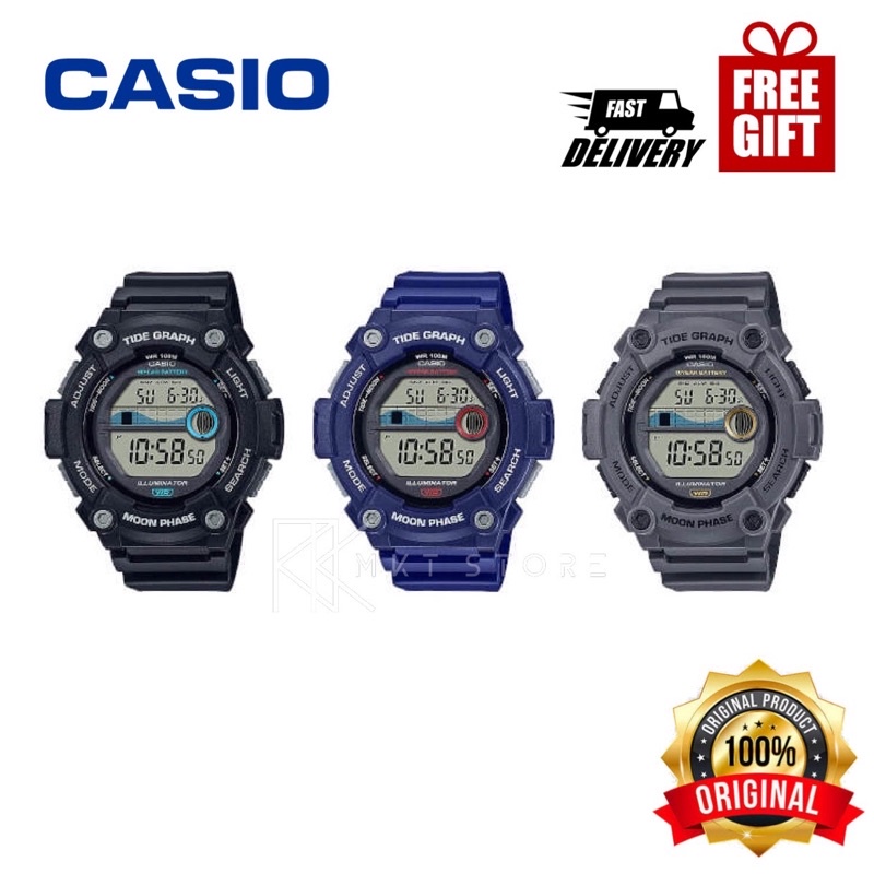 Original Casio WS-1300H / WS-1300H-1A / WS-1300H-2A / WS-1300H-8A watch | Shopee Malaysia