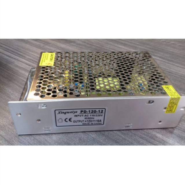 Power Supply Output 12Volt 10 Ampere PD-120-12 / Xingweiye Power Supply ...