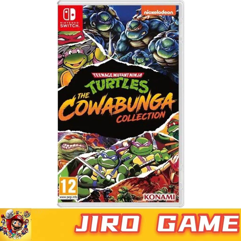 Nintendo Switch Teenage Mutant Ninja Turtles The Cowabunga Collection ...