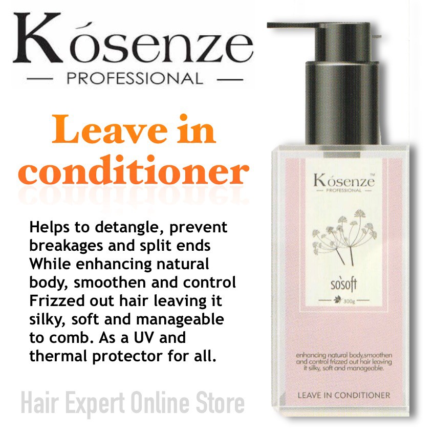 Kosenze So'Soft Conditional 300ml [Leave In Condtional] | Shopee Malaysia
