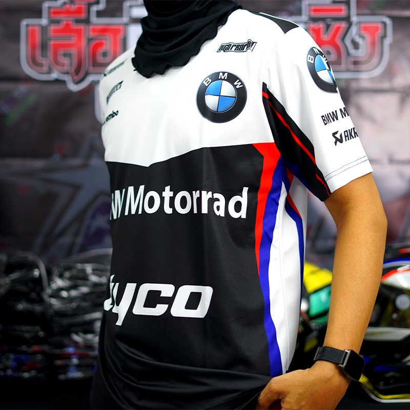 KGNPRO Kgn | BMW Tyco Printed Shirt Sublimation Micro polyester Motocycle | Shopee Malaysia