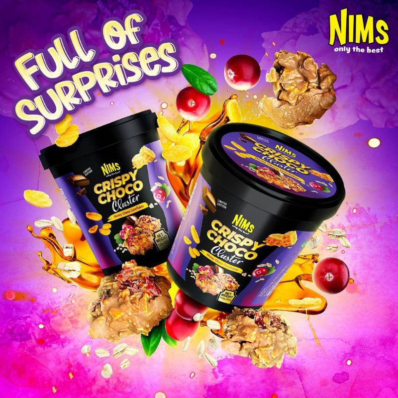 THE BEST CHOCO CLUSTER BY NIMS (limited edition) | Shopee Malaysia
