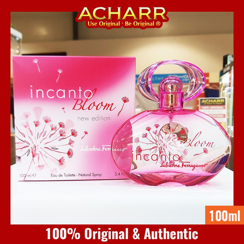 [100% Original] Salvatore Ferragamo Incanto Bloom EDT Perfume (100ml ...