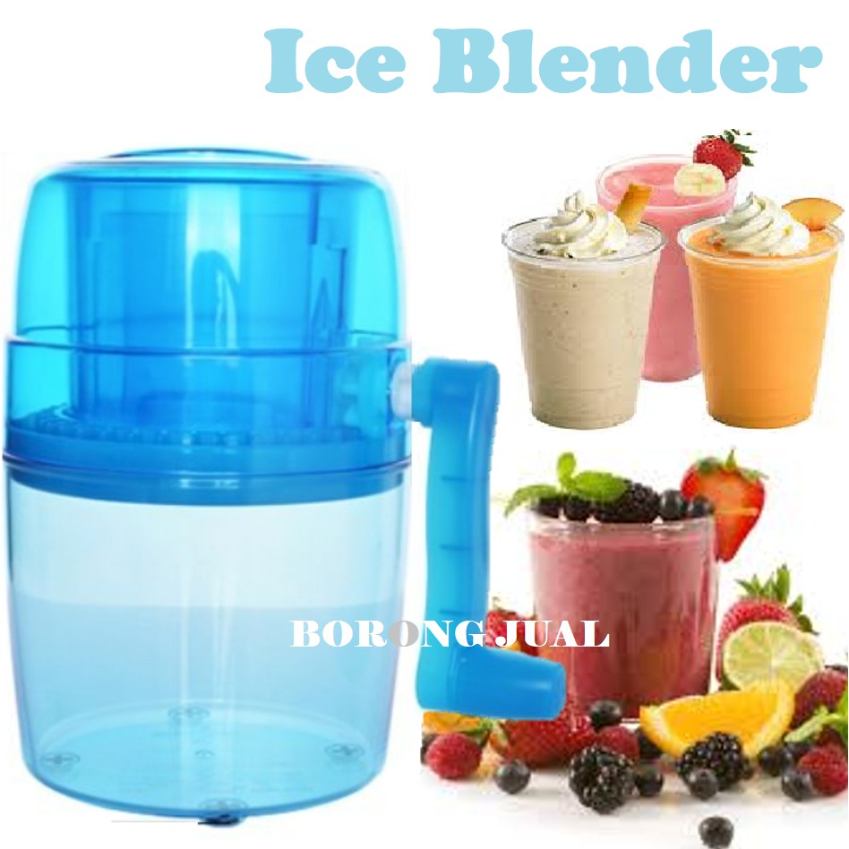 Ice Blender Grinder Chopper Crusher Mixer Miller Smoothie Hand Maker ...