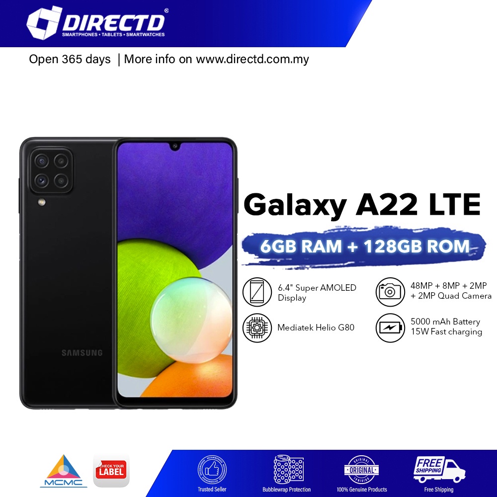 SAMSUNG Galaxy A22 LTE (90Hz | Super AMOLED) | Shopee Malaysia