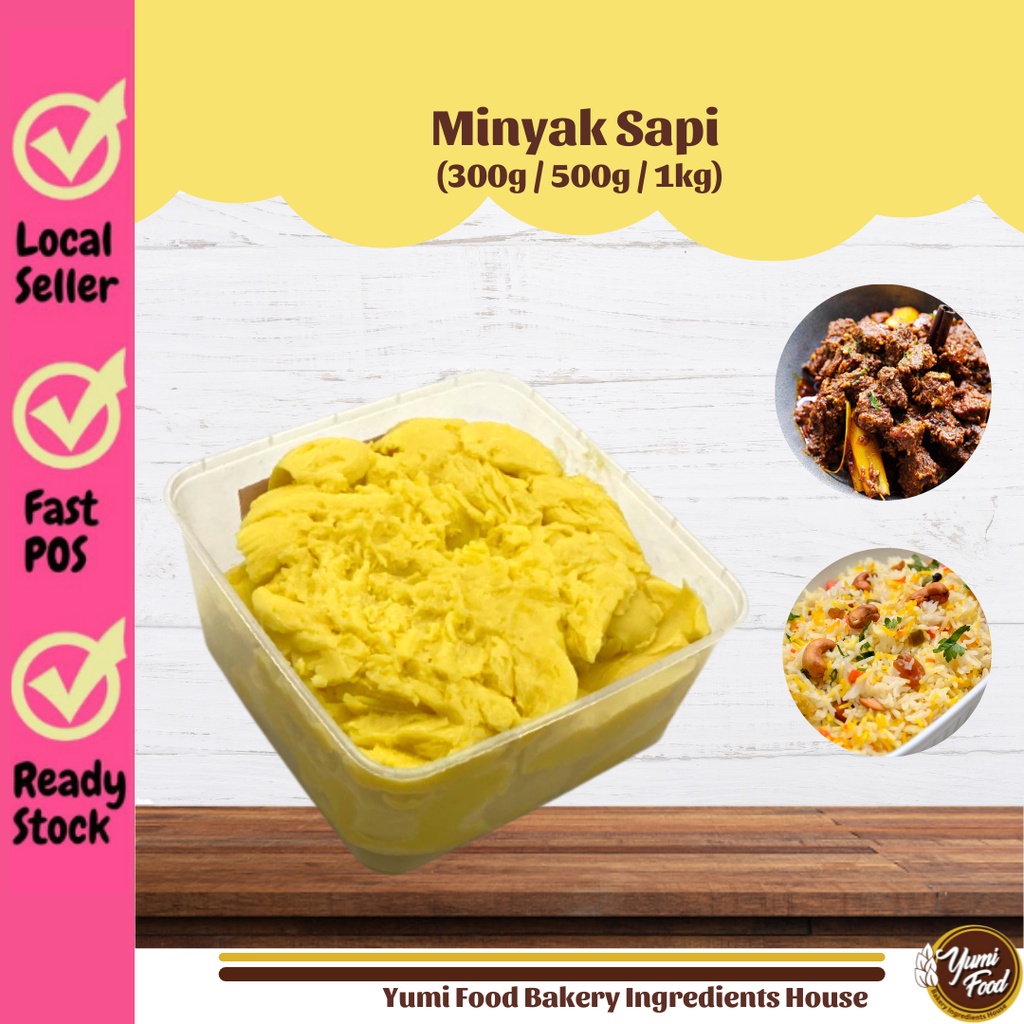 [READY STOCK] Minyak Sapi HALAL / 300g 500g 1kg | Shopee Malaysia