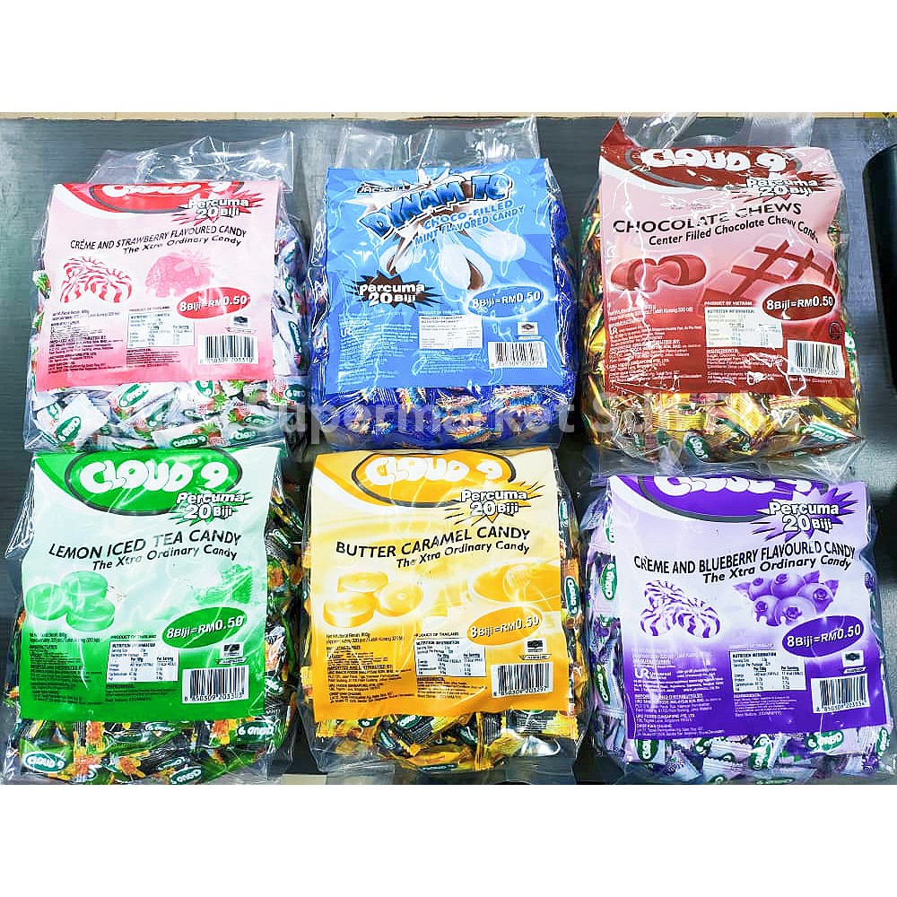 CLOUD 9 CANDY 320 PCS REFILL PACK [Ready Stock] | Shopee Malaysia