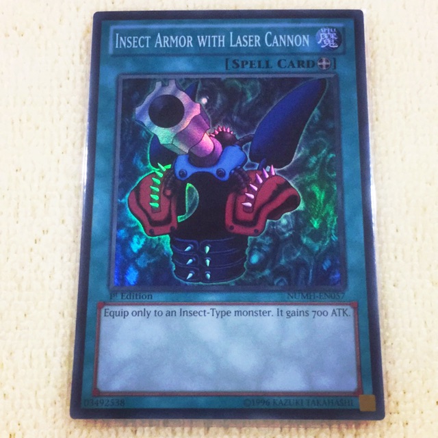 Yugioh NUMH-EN057 Insect Armor with Laser Cannon | Shopee Malaysia