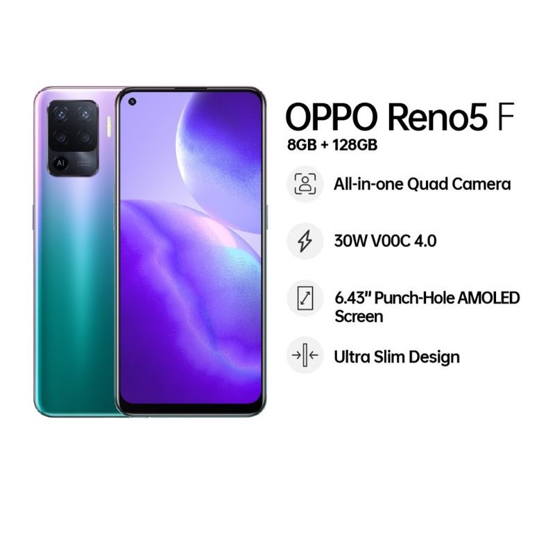 oppo reno 5f 8gb+128gb original MY new set | Shopee Malaysia