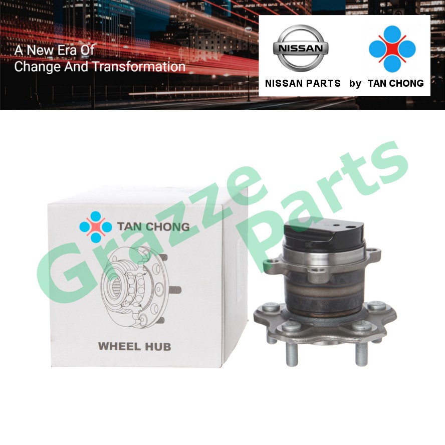 Nissan Tan Chong AUTOPLUS Hub Wheel Bearing Rear for 43202-4BA0A Nissan ...