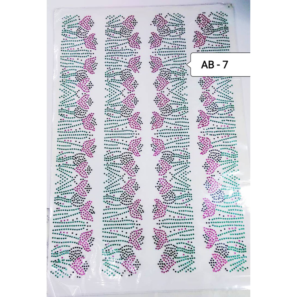 Sticker Batu Tampal Hotfix Manik AB PREMIUM Berkilau | Shopee Malaysia