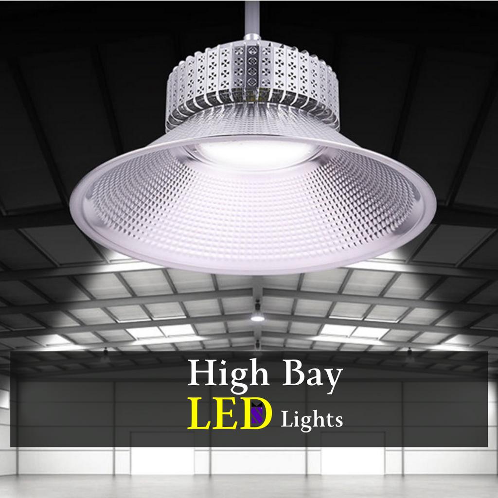 SK LED HIGH BAY LIGHT 100W/150W/200W 6000K DAYLIGHT | Shopee Malaysia