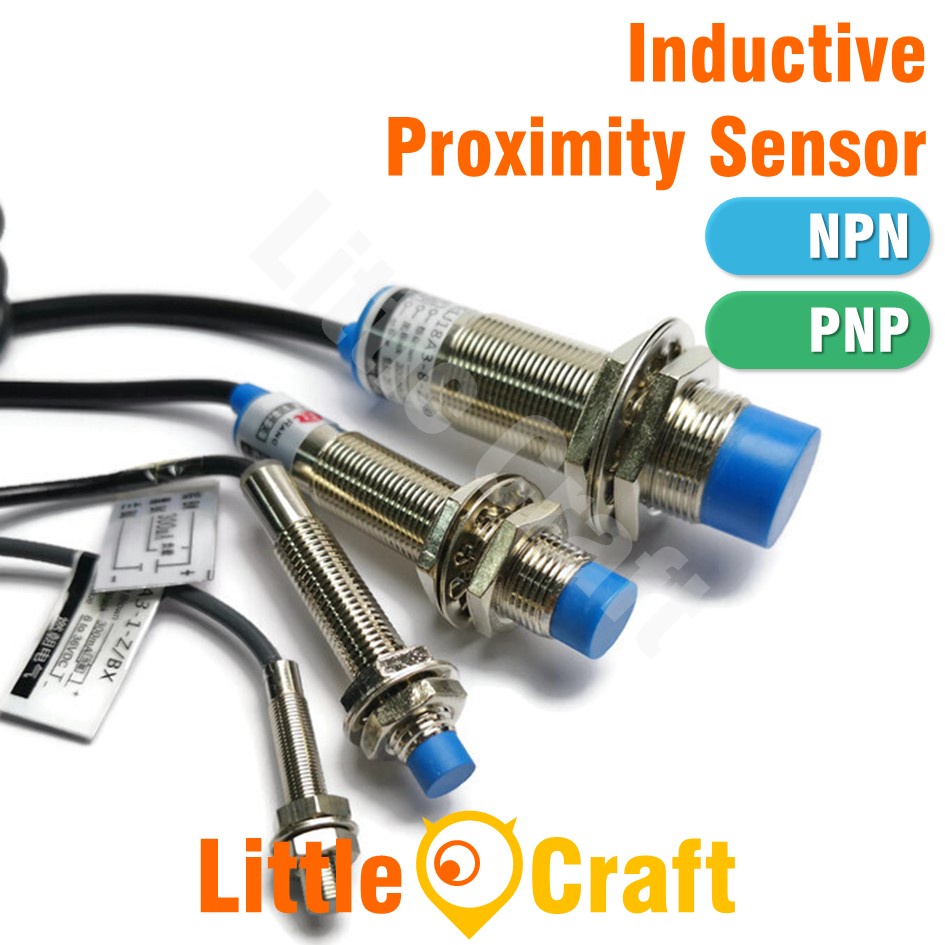 Inductive Proximity Sensor Switch NPN PNP DC 6-36V 300mA 1mm - 8mm | Shopee Malaysia
