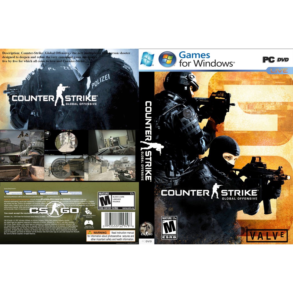 Counter Strike Global Offensive PC GAME [Offline INSTALLATION] | Shopee Malaysia