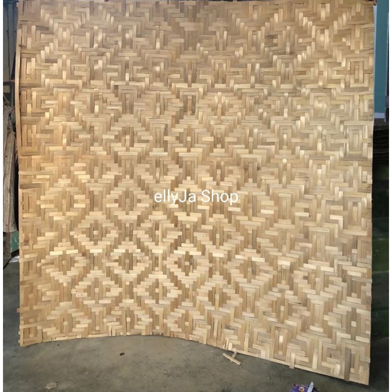 Dinding Buluh, Siling Buluh, Kelarai, Anyaman Buluh | Shopee Malaysia