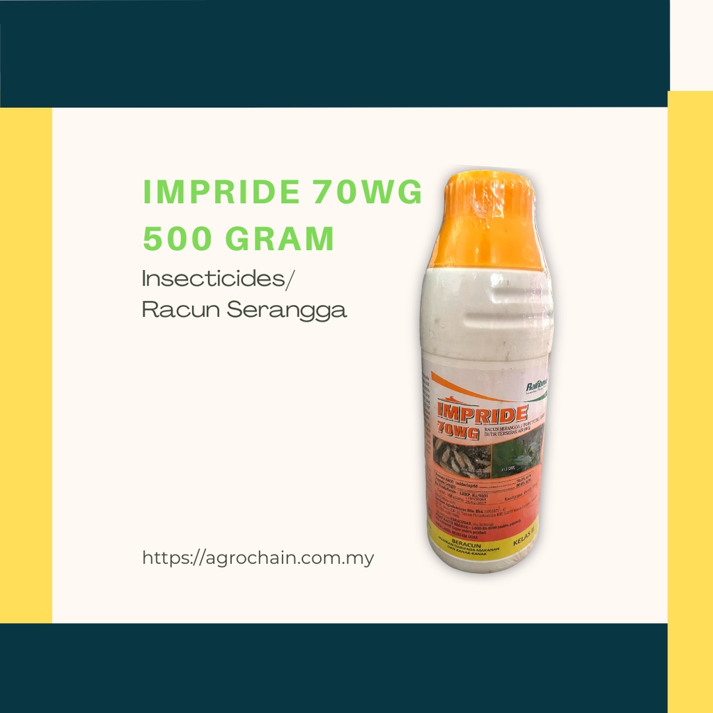 RAINBOW - IMPRIDE 70WG - 500 GRAM (RACUN SERANGGA/杀虫剂/INSECTICIDE ...