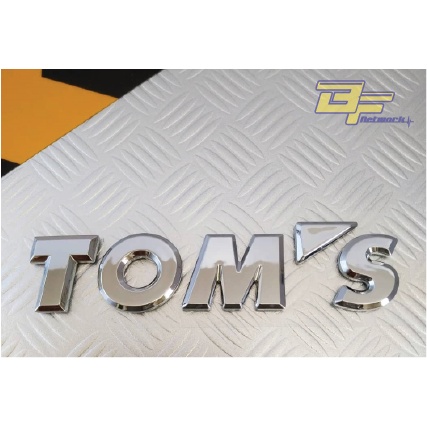 [Export Spec]Toyota TOM'S Emblem for rear trunk | Shopee Malaysia