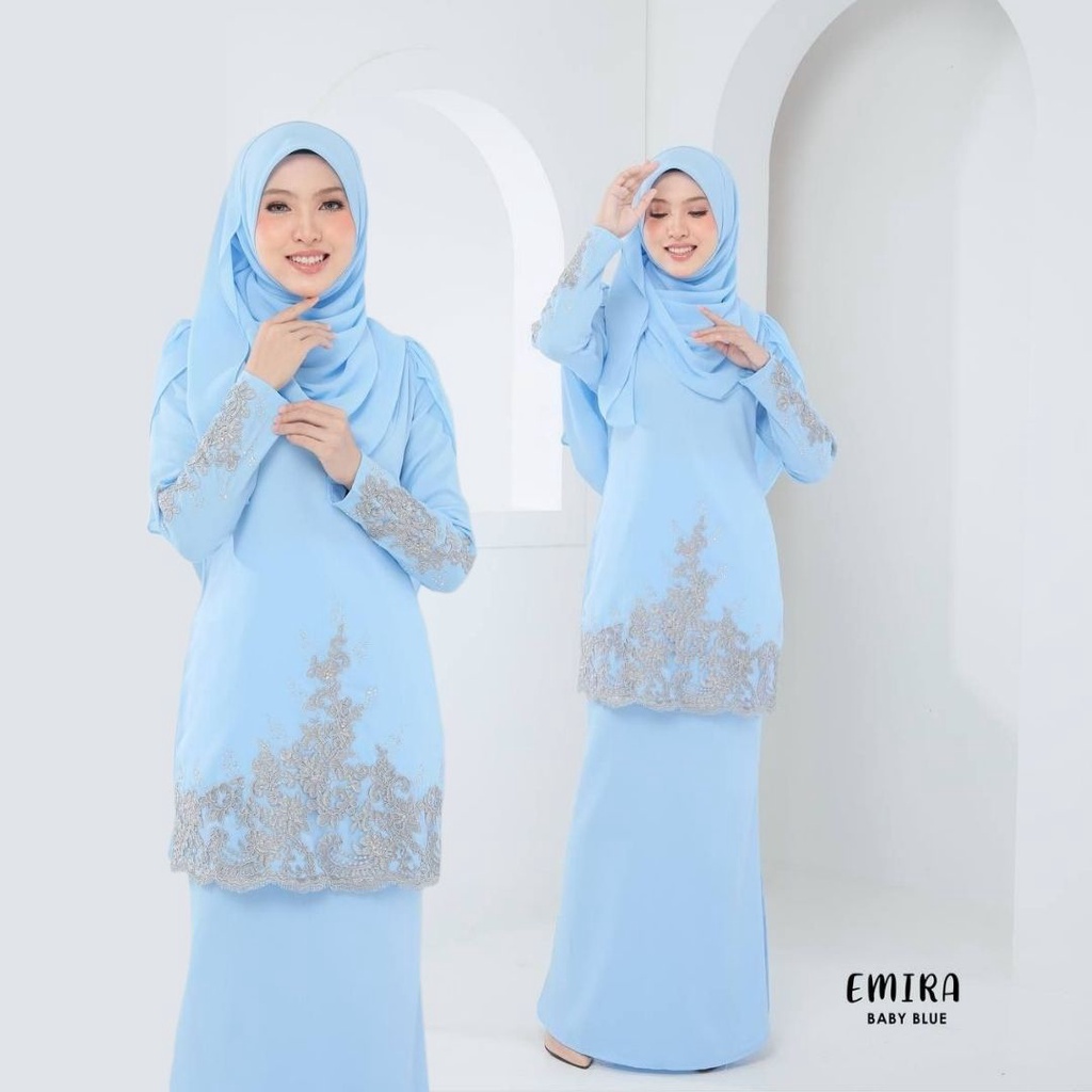 ( KURUNG EMIRA ) BAJU KURUNG MODEN EMIRA, BAJU RAYA NIKAH & TUNANG TEMA ...