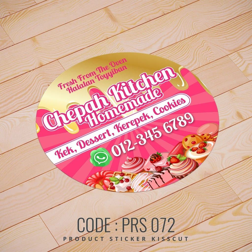 🔥 100 PCS 🔥 STICKER PRODUCT / STIKER PRODUK CUSTOM READY STOCK (SP072 ...