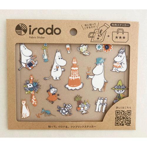 Made In Japan IRODO Fabric Transfer Sticker Moomin For Cloth Copper ...
