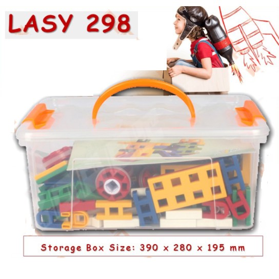 [Stok di KL] QL LASY Building Block (292pcs), Germany Lego Creative ...