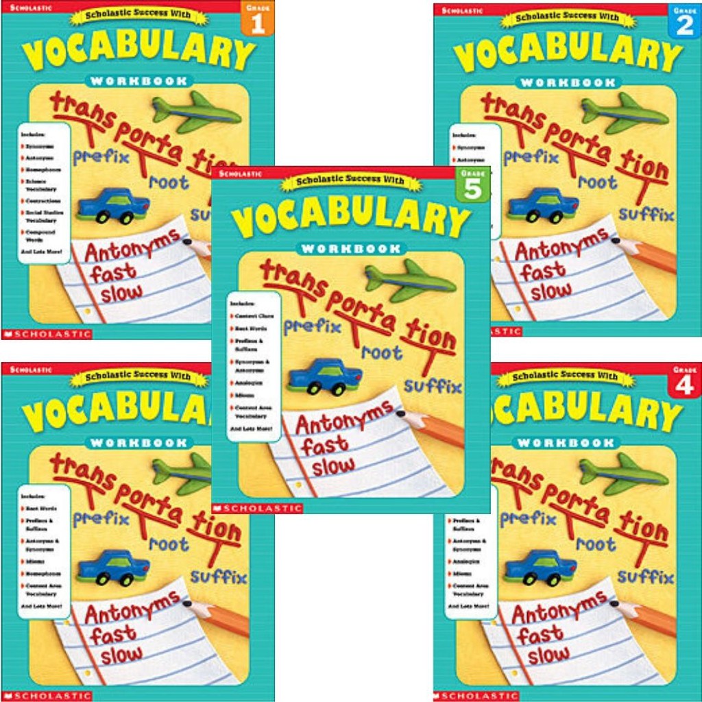 Scholastic Success With Vocabulary Workbook | Shopee Malaysia