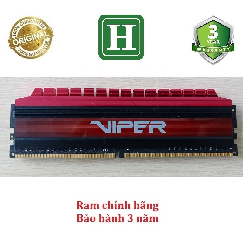 Ddr4 4GB bus 2400 heatsink ram, genuine Patriot VIPER disassembled ram ...
