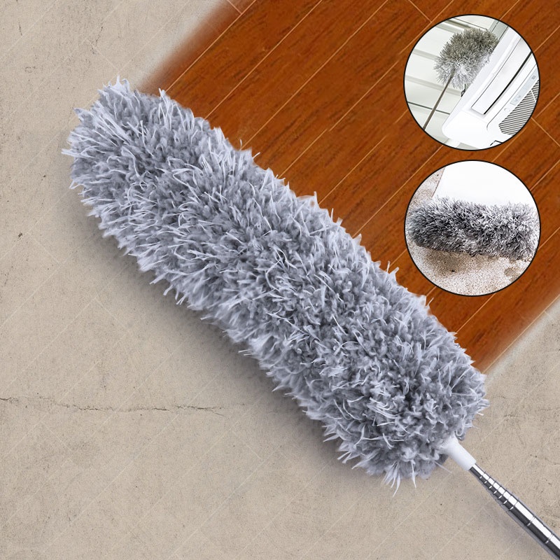 Household Retractable Dusting Stainless Steel Extension Pole Extra Long ...