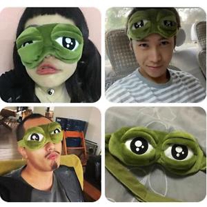 Pepe The Frog Sad Frog 3D Eye Mask Sleeping Rest Funny Anime Sleep ...
