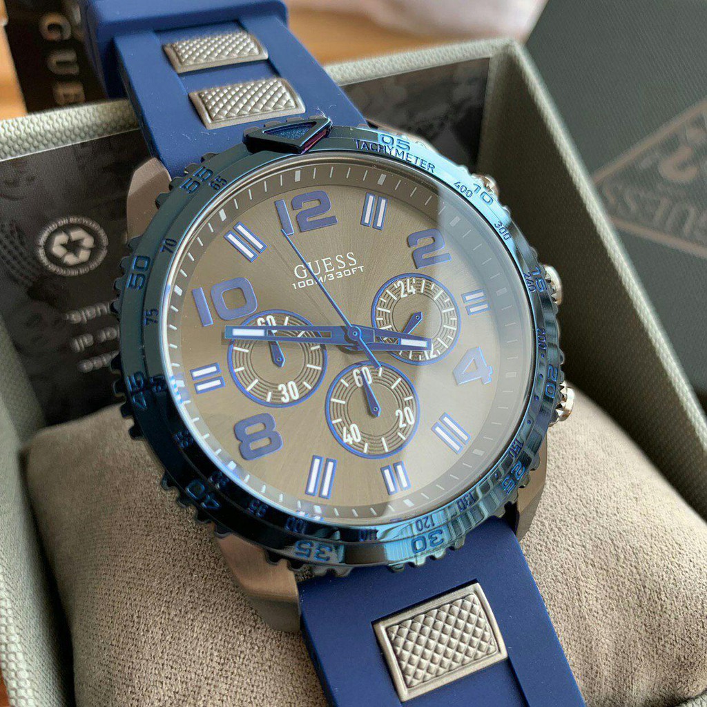 100% Original GUESS Velocity Men's Watch W0599G2 (pre-order) | Shopee ...
