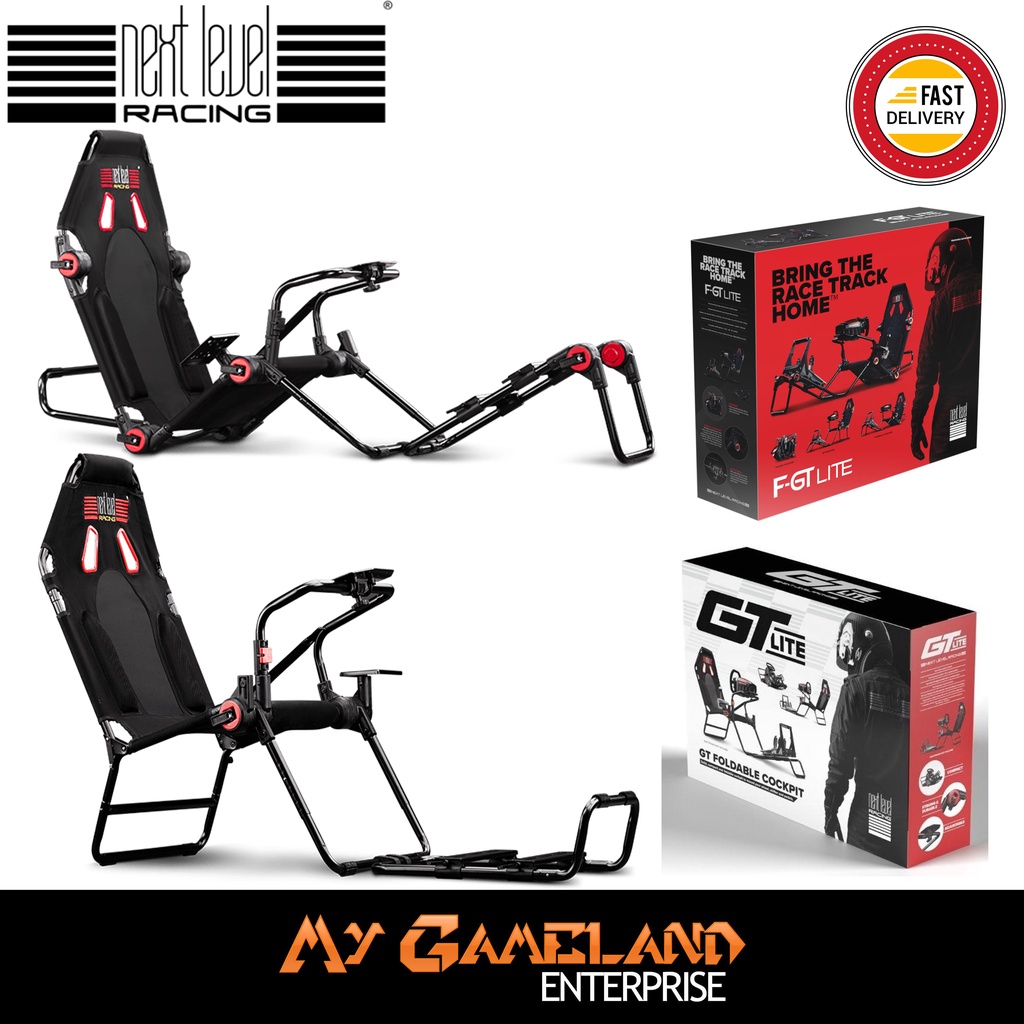 Next Level Racing F-GT Lite Formula & GT Foldable Cockpit (BRAND NEW ...
