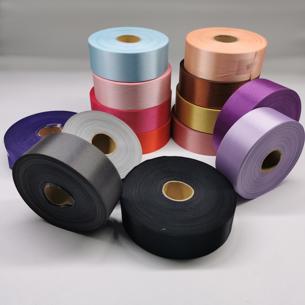 Satin Plain Ribbon (4cm x 100 yards) | Shopee Malaysia