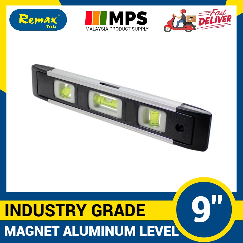 Remax Aluminium Level with Magnet Spirit level Timbang Air Pengukur ...