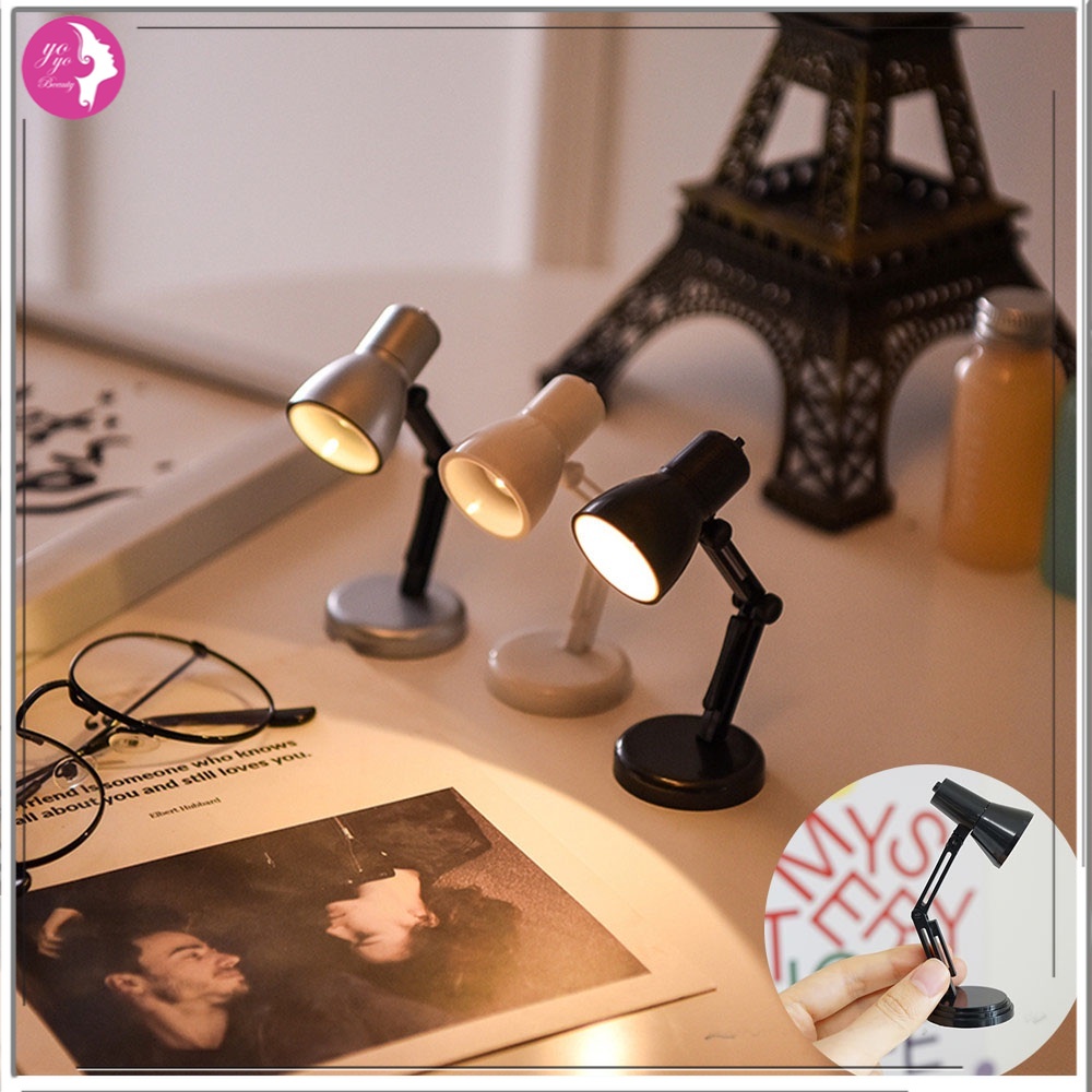 Mini Multi-function LED Dormitory Table Lamp Folding Reading Light High ...