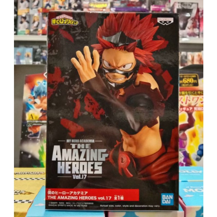 Original Banpresto. My Hero Academia. The Amazing Heroes Vol. 17. Eijiro Kirishima | Shopee Malaysia