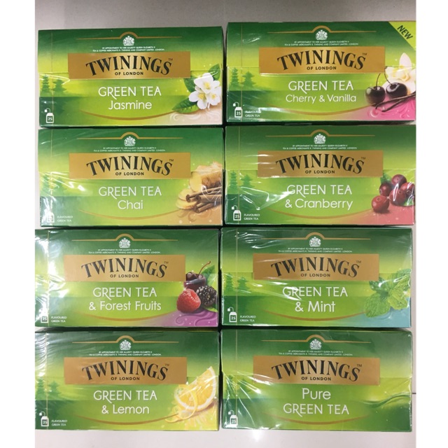 Twinings of London Assorted Green Tea Flavors | Shopee Malaysia