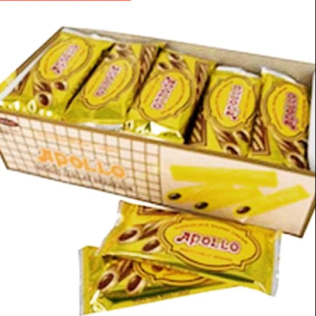 APOLLO CHOCOLATE WAFER CREAM 30x 11G BISKUT COKLAT BERKERIM | Shopee ...