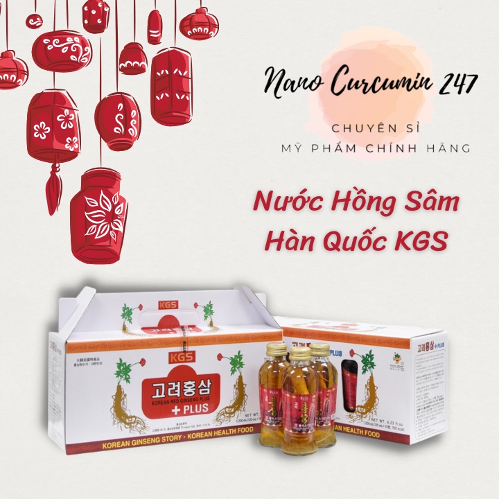 Korean Red Ginseng Water KGS Bottle With Fresh Ginseng Incubation ...