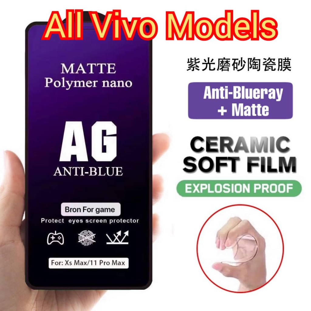 VIVO CERAMIC FULL HD COVERAGE & CERAMIC MATTE & MATTE ANTI-BLUE LIGHT ...