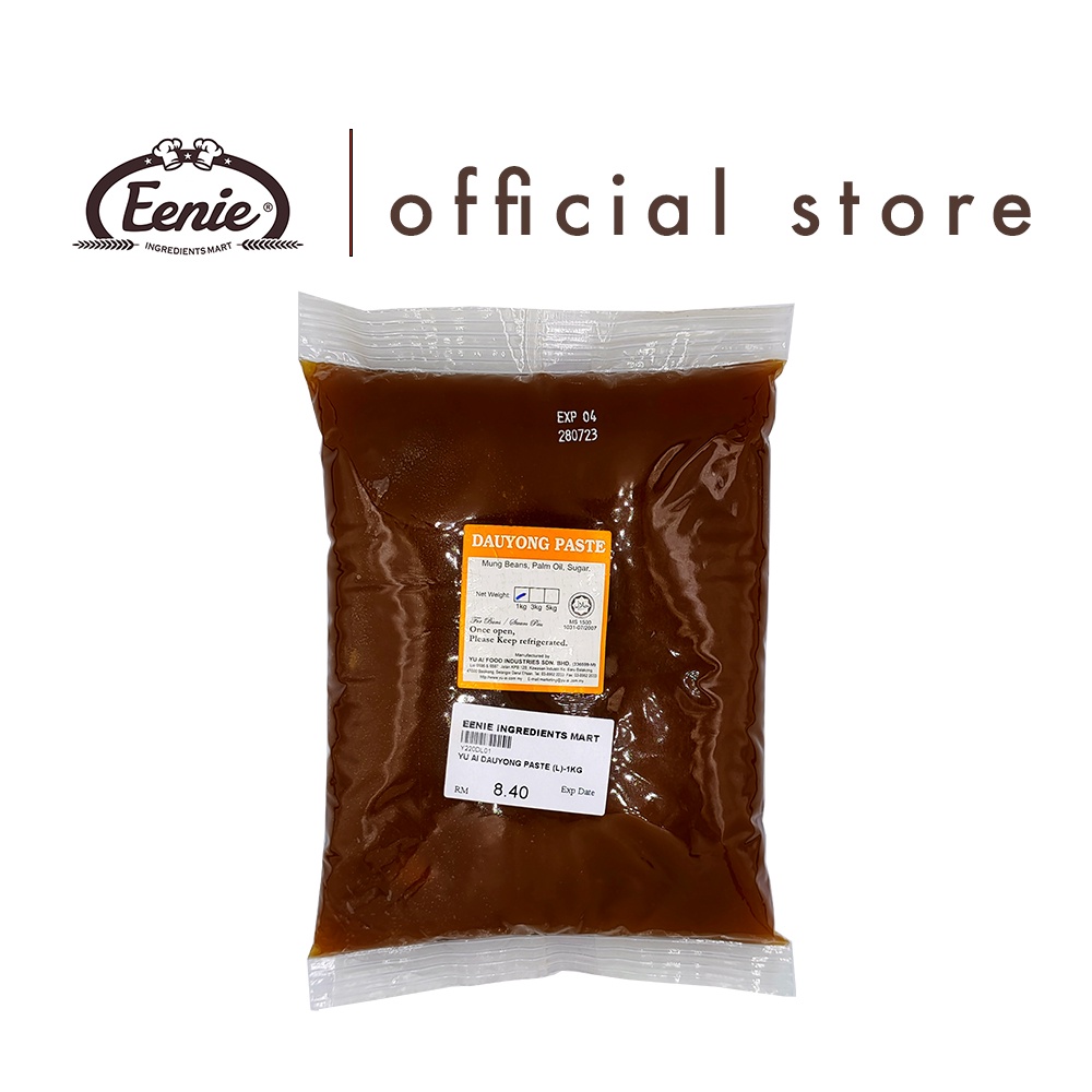 [HALAL] Yu Ai Paste 1kg | Red Bean | Kaya Paste | Black Sesame ...