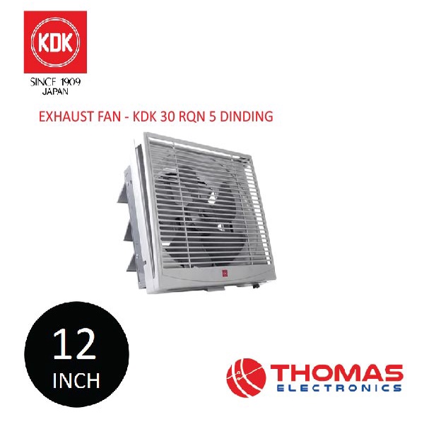 Exhaust Fan KDK 30 RQN 5 WALLs KDK 12 inch Wall Exhaust Fan OFFICIAL ...