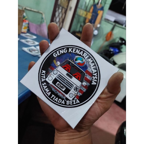 pelbagai sticker Geng perodua performance, lihat lebih byk design dlm ...