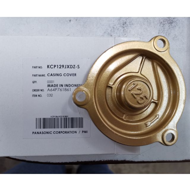 Panasonic Water Pump Jack130 Casing Cover (spare parts water pump ...