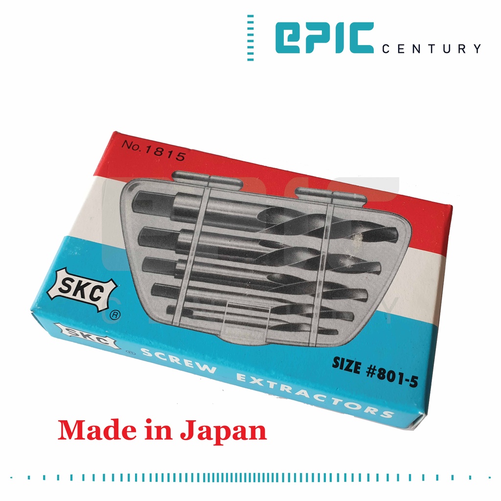 SKC SCREW EXTRACTOR SET (M4.8 - M19) (MADE IN JAPAN) | Shopee Malaysia
