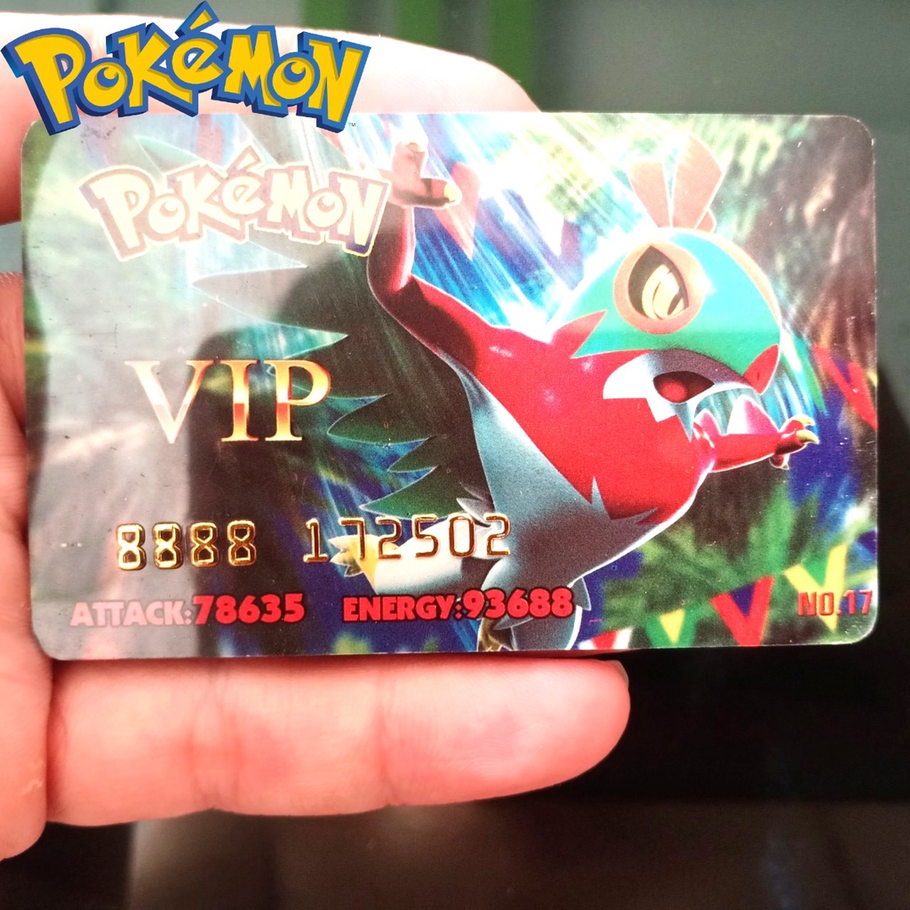 Pokemon VIP Ruchaburu Card With Hard mica Wrestling Safe 1459 d10 11 ...
